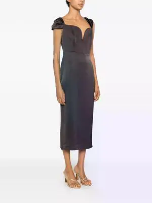 Alex Perry V-neck Midi Dress