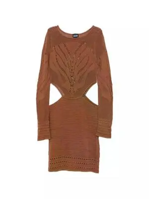 Just Cavalli Crochet-knit Mini Dress