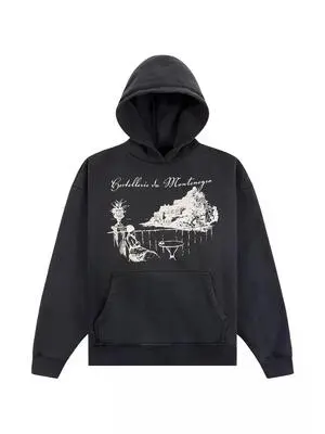 Rhude Montenegro Morada Hoodie