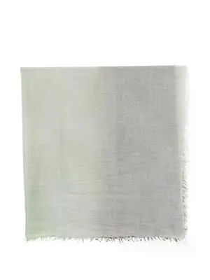 Faliero Sarti Enrichetta Frayed Scarf - Green