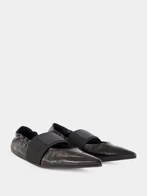 Givenchy Crush Naplack Leather Ballerinas