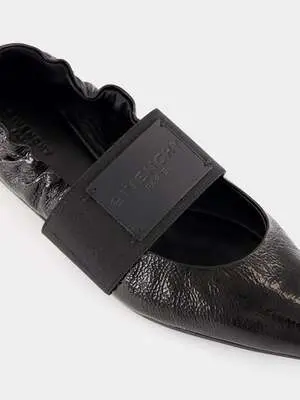 Givenchy Crush Naplack Leather Ballerinas