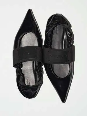 Givenchy Crush Naplack Leather Ballerinas - Black