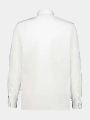 Givenchy Classic Poplin Cotton Shirt - White