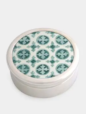 LEITÃO &AMP; IRMÃO Silver Box With Portuguese Tile