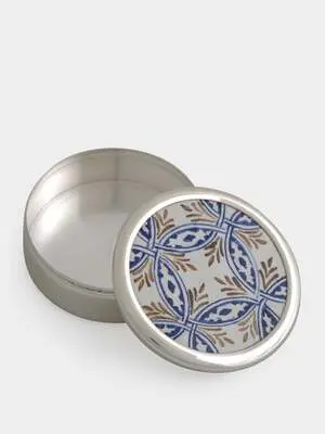 LEITÃO &AMP; IRMÃO Leitão & Irmão Blue Box With Portuguese Tile