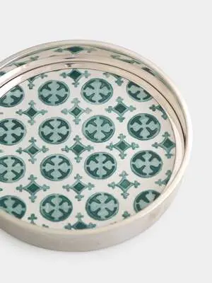 LEITÃO &AMP; IRMÃO Leitão & Irmão Bottle Coaster With Uptown Tile