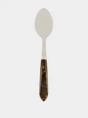 Sabre Paris Faux Tortoise Dinner Spoon - Brown