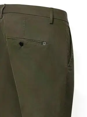 DONDUP Gaubert Slim-fit Turn-up Chino Trousers - Green