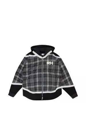 Rhude Checkered Hybrid Hoodie