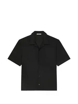 Givenchy Logo-print Short-sleeve Shirt - Black