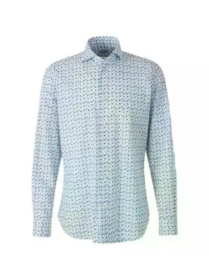 VINCENZO DI RUGGIERO Floral-print Button-down Shirt