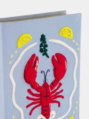 OLYMPIA LE-TAN Lobster Book Clutch