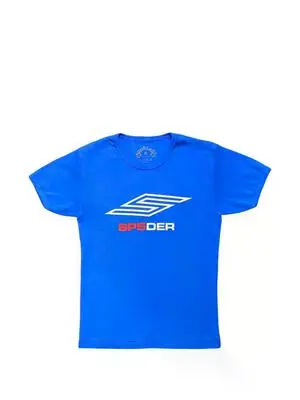 SP5DER Logo Print T-shirt