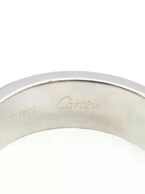 Cartier 10s Love Screw-detail Ring - Silver