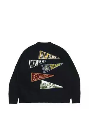 A BATHING APE Patch-detail Cardigan