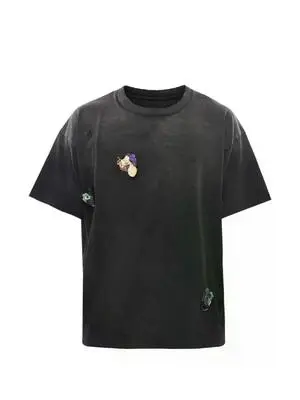 Givenchy Washed-effect Appliqué T-shirt