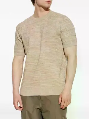 Etro Textured Pegasus-patch T-shirt