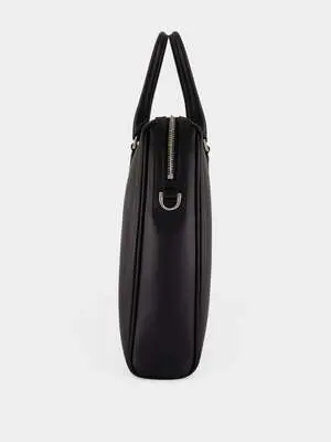 Gucci Mega Web Medium Briefcase In Leather