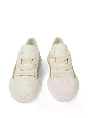 JIMMY CHOO Diamond Light Flex Mesh Sneakers - Neutrals