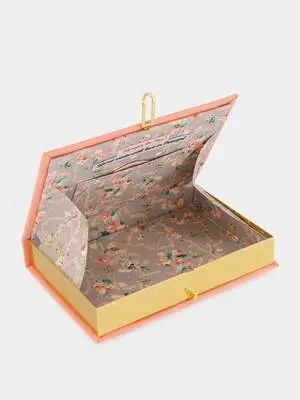 OLYMPIA LE-TAN Book Clutch With Hand-embroidered Detail - Multicolour