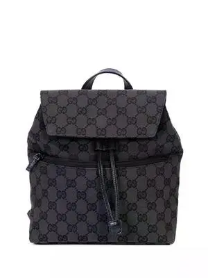 Gucci Gg Canvas Backpack