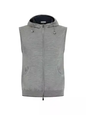 Fedeli Hooded Knit Vest
