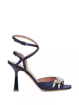 Alberta Ferretti Crystal-embellished Sandals