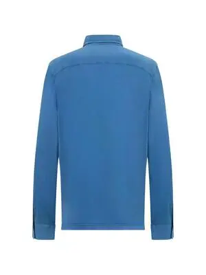 Fedeli Long-sleeve Shirt - Blue