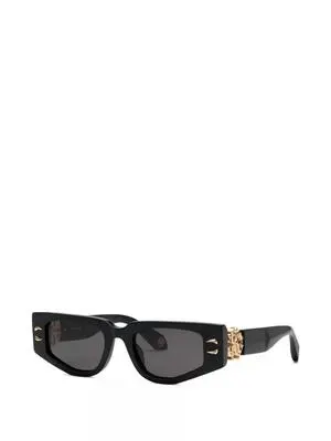 Roberto Cavalli Geometric Frame Sunglasses