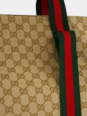 Gucci Gg Canvas Medium Tote Bag