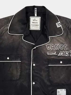 Mihara Yasuhiro Sun Faded Satin Shirt