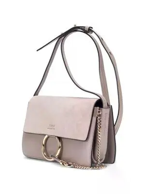 Chloé Faye Shoulder Bag - Neutrals