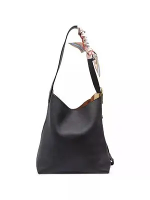 LOUIS VUITTON Grained Leather Shoulder Bag