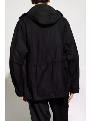 Yohji Yamamoto Zip-up Hooded Jacket