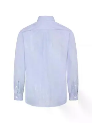 Martine Rose Vertical Stripe Logo Patch Shirt