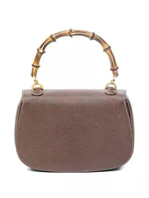 Gucci Bamboo Top-handle Shoulder Bag - Brown