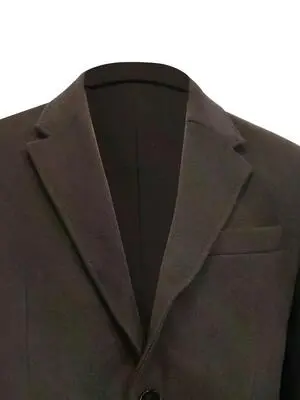 AMI Paris Single-breasted Wool Coat