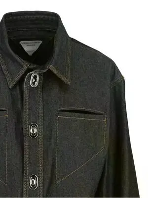 Bottega Veneta Twist-lock Denim Shirt