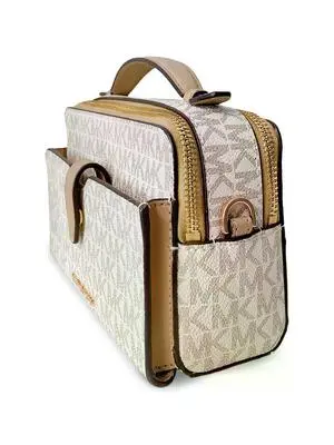 Michael Kors Medium Logo-pattern Crossbody Bag