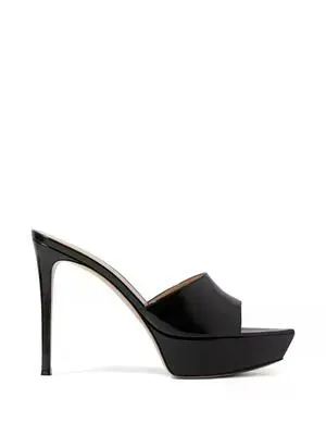 GIANVITO ROSSI Platform Pointed-toe Mules