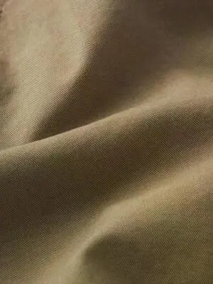FRAME Pleated Twill Skirt