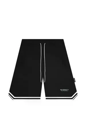 RETERNITY Mesh Striped-trim Shorts