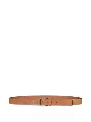 Brunello Cucinelli Leather Belt - Neutrals