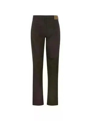 Brunello Cucinelli Garment-dyed Five-pocket Trousers - Brown