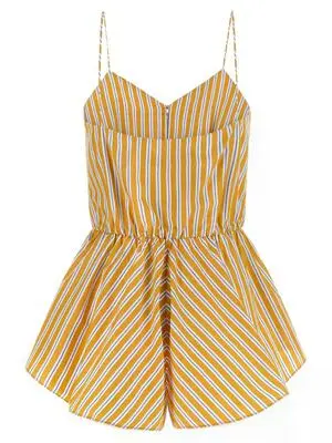 Andamane Celeste Striped Playsuit