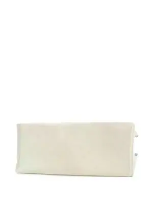 Gucci Large Canvas Logo Tote Bag - Neutrals