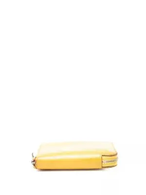 Hermès 2018 Epsom Silk In Compact Wallet Small Wallets - Yellow