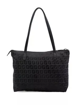 Fendi Zucchino Canvas Tote Bag