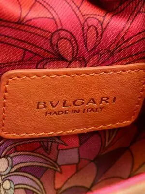 BVLGARI Raffia Serpenti Forever Bucket Bag